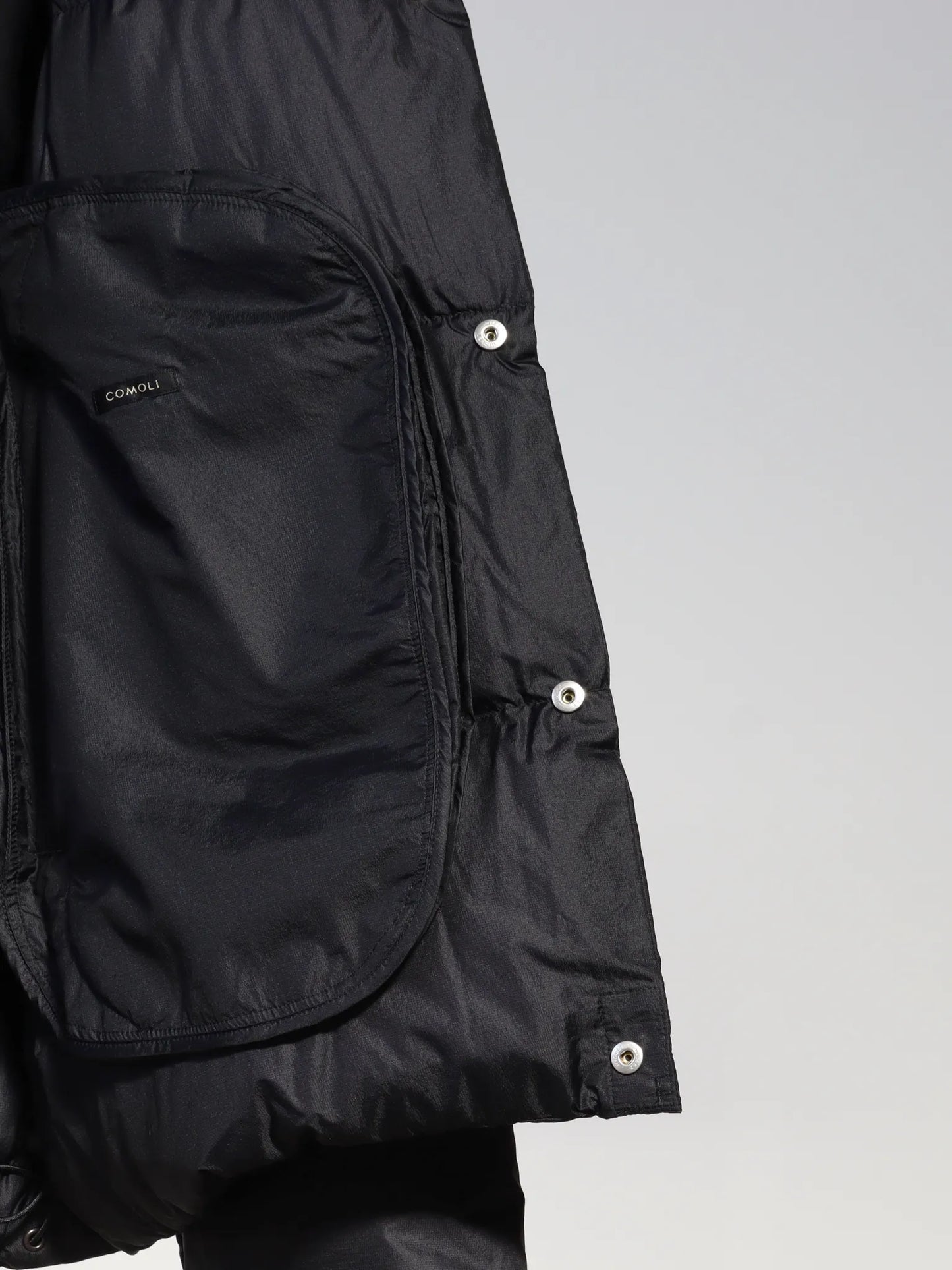 COMOLI Down Jacket BLACK | CASANOVA&CO Online Shopping Site – CASANOVA&CO